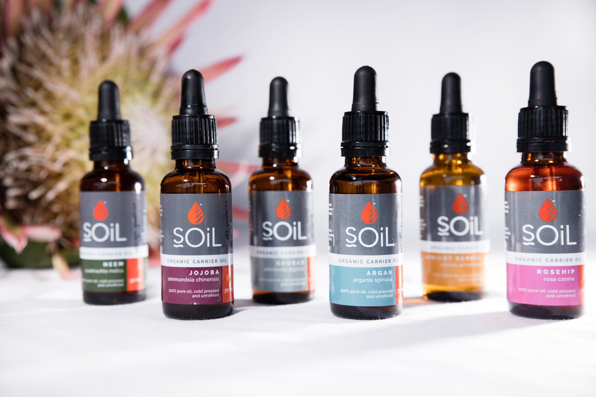Facial & Carrier Oils – SOiL Organic Aromatherapy and Skincare