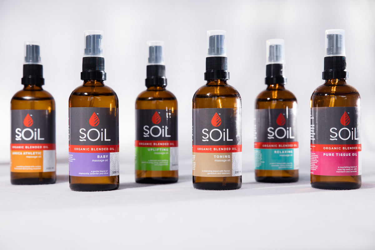 Body Oils – SOiL Organic Aromatherapy and Skincare