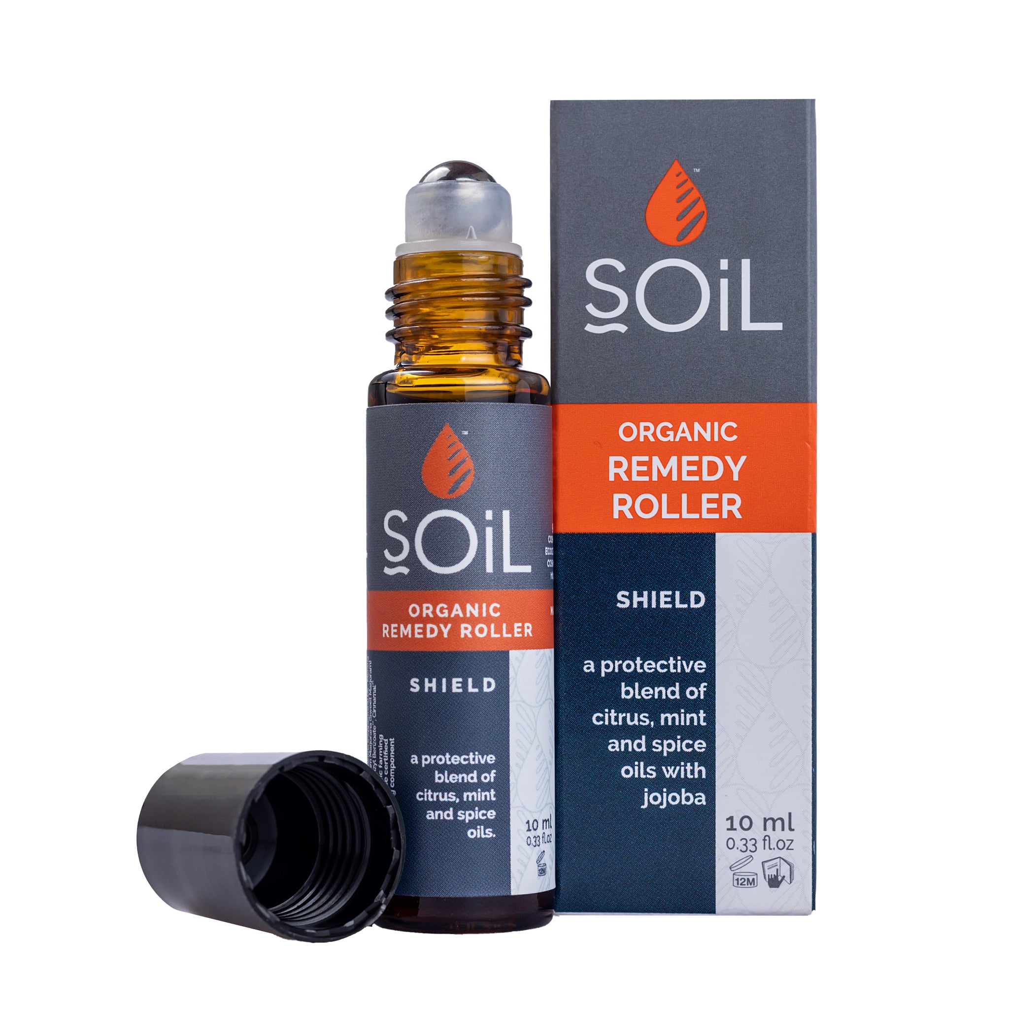 Shield - Organic Remedy Roller – SOiL Organic Aromatherapy and Skincare